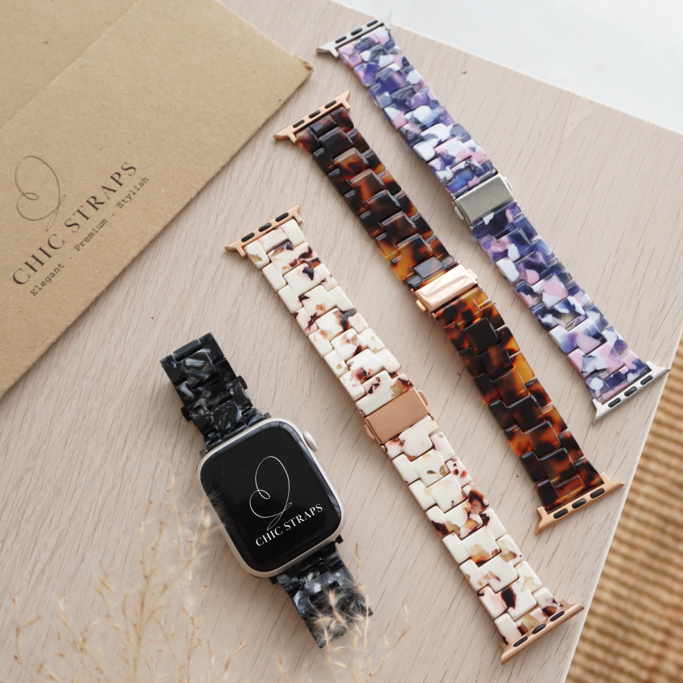 Mattea Resin Link – Chic Straps