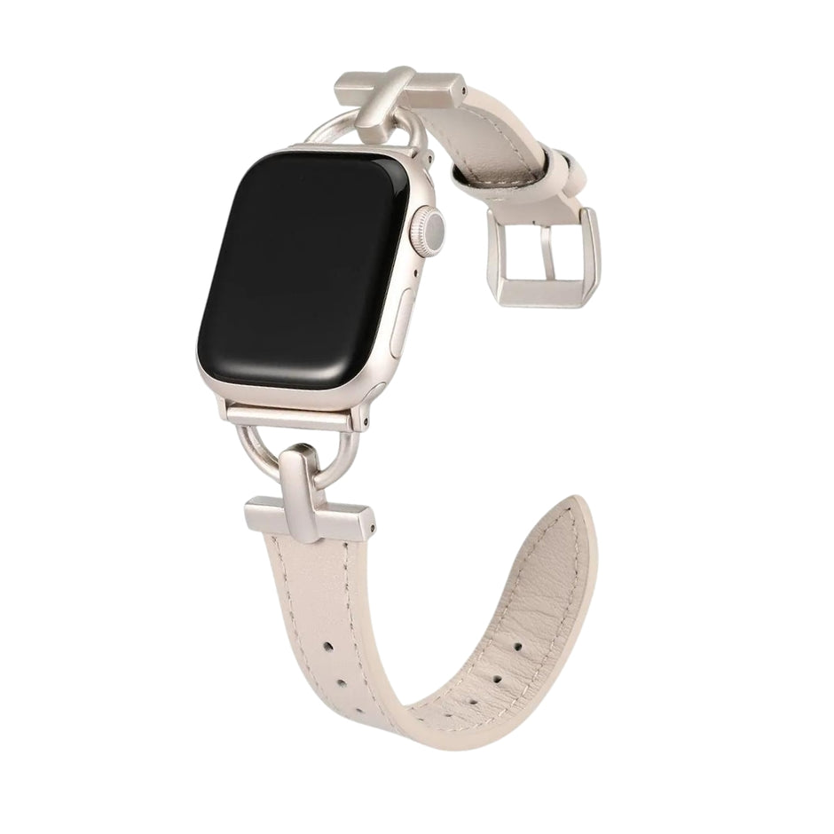 Explore the Elegance of Our Leather Apple Watch Strap Collection – Chic Straps